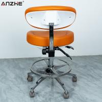 China AZ ST11 1 Adjustable Saddle Dental Stool with 360 Degree Rotation and Aluminum Alloy Base for Dental Clinics for sale