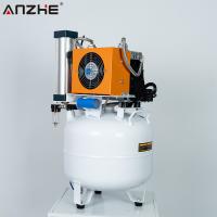 China 850W Oil Free Silent Dental Air Compressor 40L Tank With Built In Dryer Nano Inner Coating For Medical Clinic for sale