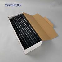 China Offispoly Plastic binding comb rings with 21 rings made from durable PVC rigid sheets available in multiple sizes for A4 documents for sale