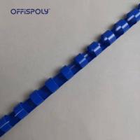 China Offsipoly Blue Plastic Binding Comb Rings with 21 Rings for A4 Documents Made from Durable PVC Rigid Sheets for sale