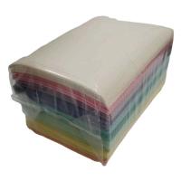 China Rainbow Disposable Dental Bibs, Non-tie Gum Protection Scarf, Oral Bib, Beauty Waterproof Protective Pad for sale