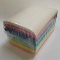 China Rainbow Disposable Dental Bibs, Non-tie Gum Protection Scarf, Oral Bib, Beauty Waterproof Protective Pad for sale
