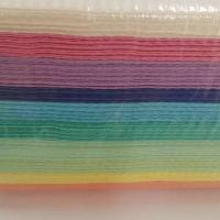 China Rainbow Disposable Dental Bibs, Non-tie Gum Protection Scarf, Oral Bib, Beauty Waterproof Protective Pad for sale