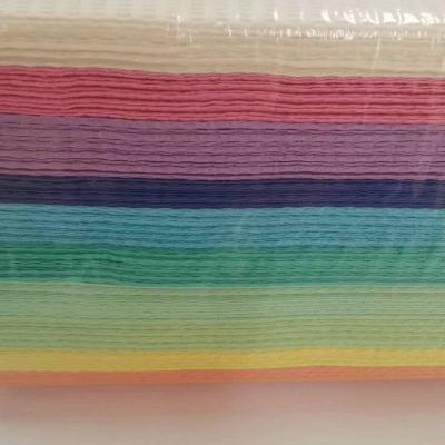 China Rainbow Disposable Dental Bibs, Non-tie Gum Protection Scarf, Oral Bib, Beauty Waterproof Protective Pad for sale