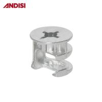 China Zinc Alloy Cam Lock for Cabinet Knock Down Fittings D15mm Eccentric Cam Furniture Hardware for sale