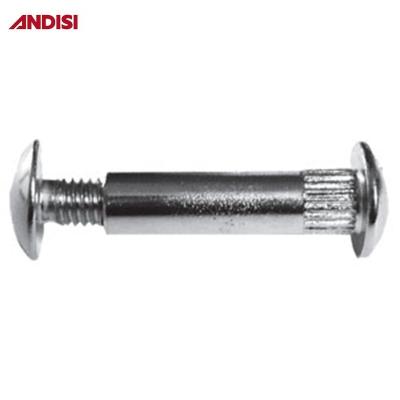China Furniture Connector Bolt and Combination Screw M6x29 M4x15 Nickel Plated Steel for sale