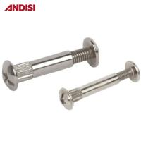 China Furniture Connector Bolt and Combination Screw M6x29 M4x15 Nickel Plated Steel for sale