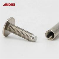 China Furniture Connector Bolt and Combination Screw M6x29 M4x15 Nickel Plated Steel for sale