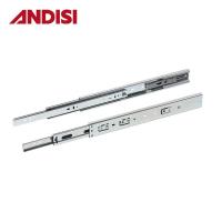 China Foshan 45mm Ball Bearing Drawer Slide Full Extension Soft Close 450mm 45kg Load Capacity for sale