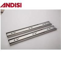 China Foshan 45mm Ball Bearing Drawer Slide Full Extension Soft Close 450mm 45kg Load Capacity for sale