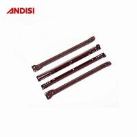 China Powder Coated Drawer Slide 0.8-1.2mm Steel Nylon FGV Rollers for Cabinet Table Drawer for sale