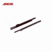 China Powder Coated Drawer Slide 0.8-1.2mm Steel Nylon FGV Rollers for Cabinet Table Drawer for sale