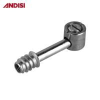 China Zinc Plated Heavy Duty Cam Lock Connectors for Wood Joint GA38 39 Steel Metal Bracket for sale