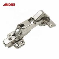 China Iron Clip On Soft Close Hydraulic Hinges 165 Degree 35mm Cup Diameter 11.5mm Depth for Kitchen Cupboard for sale