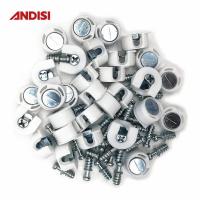 China Plastic Eccentric Joint Connector 2 in 1 Rafix for Wood Furniture Cabinet Assembly 15mm for sale