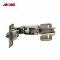 China Cast Iron Cabinet Door Hinge 165 Degree 35mm Cup Full Overlay Furniture Hardware for sale