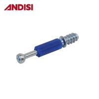 China ANDISI Furniture Cabinet Connecting Joint Mini Fix Connector Cam Plastic Dowel Screw Bolts KD Fittings BA69-72 for sale
