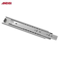 China Full Extension Drawer Slide 300-600mm 25kg Load Capacity Cold Roll Steel for Furniture for sale