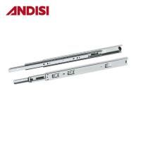 China Full Extension Drawer Slide 300-600mm 25kg Load Capacity Cold Roll Steel for Furniture for sale