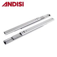 China Full Extension Drawer Slide 300-600mm 25kg Load Capacity Cold Roll Steel for Furniture for sale