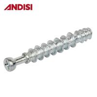 China ANDISI Steel Cam Dowel Mini Fix Screw for Cabinet Connecting Furniture Hardware Zinc Plated BA08 for sale