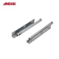 China ANDISI Push to Open Undermount Drawer Slide Full Extension Concealed 35KGS 450mm for sale