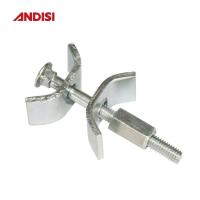 China M6 Steel Mini Fix Cabinet Butterfly Joint Worktop Connectors GA30-32 Zinc Plated for sale