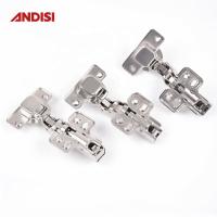 China 35mm Clip On Full Overlay Hydraulic Soft Close Hinge for Kitchen Furniture 1/2 Overlay for sale