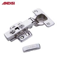 China Clip On Cabinet Hinge Full Overlay Hydraulic Soft Close 110 Degree for Kitchen Furniture for sale
