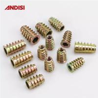 China Zinc Alloy Hex Drive Connecting Mini Fix Cam Lock Nuts Threaded Wood Furniture Insert Nut M6 M8 for sale