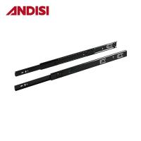 China Partial Extension Side Mount Steel Ball Bearing Slide Rail 35mm Width Cabinet 300-600mm 25kg Load for sale