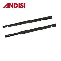 China Two Way Furniture Drawer Runner 27mm 1.2x1.2mm Thickness 15KGS Load Capacity for sale