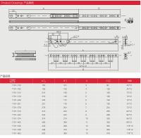 China Single Extension Ball Bearing Drawer Slides 17mm Mini Two Way Runners 150-600mm for sale