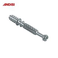 China Mini Fix KD Fittings Connecting Cam Dowel and Screw Furniture Hardware Dowel M6 24mm for sale