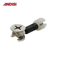 China Zinc Alloy Eccentric Cam Wheel D15x12 Mini Fix KD Fittings for Furniture Connector for sale