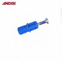 China M8 Steel Plastic Mini Fix Fast Joint Connector Bolts for Cabinet Furniture 34mm for sale