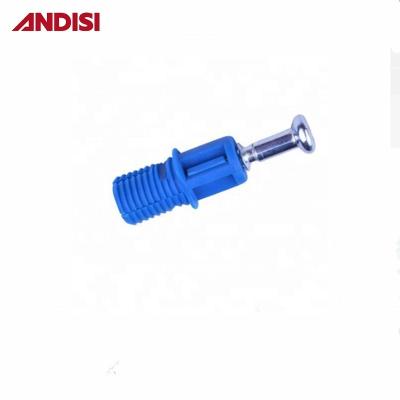 China M8 Steel Plastic Mini Fix Fast Joint Connector Bolts for Cabinet Furniture 34mm for sale