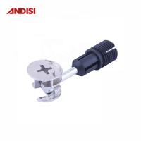 China M8 Steel Plastic Mini Fix Fast Joint Connector Bolts for Cabinet Furniture 34mm for sale