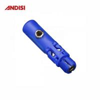 China Zinc Alloy Panel Connector CA50A for 16-18mm Board Furniture Fittings Blue White Finish for sale
