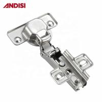 China Slide On Two Way Furniture Hinge for Kitchen Cabinet Doors 110 Degree Pivot Hinge for sale