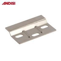 China Wall Mounted Kitchen Hook Hanger Steel Plastic Under Cabinet Storage 2 Pack for sale