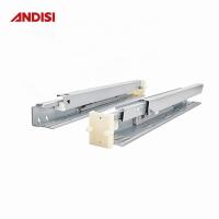 China ANDISI 500mm Cold Rolled Steel Soft Close Undermount Drawer Slide 35KGS Load Capacity for American Furniture for sale