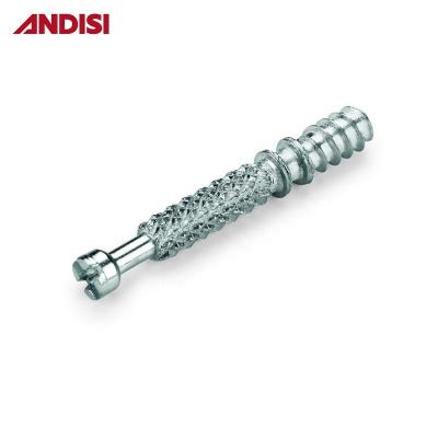 China 24mm 34mm Furniture Connecting Bolt for 3 in 1 Mini Fix Cam and Invisible Fitting Zinc Plated Steel for sale