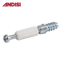 China ANDISI Furniture Joint Mini Fix Connector Screw Bolt 11mm Length Part B KD Fittings for sale