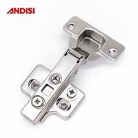 China Soft Closing Kitchen Cabinet Hinge 3D Hydraulic Adjustable Depth Hinge Cup 35mm for sale