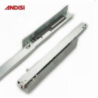 China ANDISI Undermount Drawer Slides Soft Close Concealed Hidden 45kg Full Extension Furniture Slide for sale