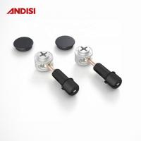 China M10 M8 Furniture Cam Lock Fittings Mini Fix Connecting Quick Release Bolt Zinc Plated for sale