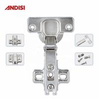 China 35mm Diameter Two Way Furniture Hinge for Cabinet Door with 26mm Cup Fixed Normal Hinge for sale