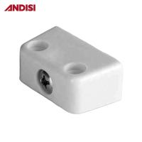 China Steel Plastic Cabinet Connector GA16 Furniture Corner Bracket Fastener for Home Office for sale