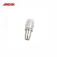 China Functional Furniture Connecting Fitting 5x16 Transparent Plastic Cap Cabinet Support for sale
